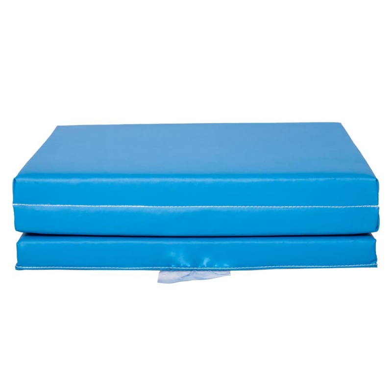 SalonMore 2-Inch Thick Premium 3-Fold Rest Mat, for Daycare Nap, Blue ...
