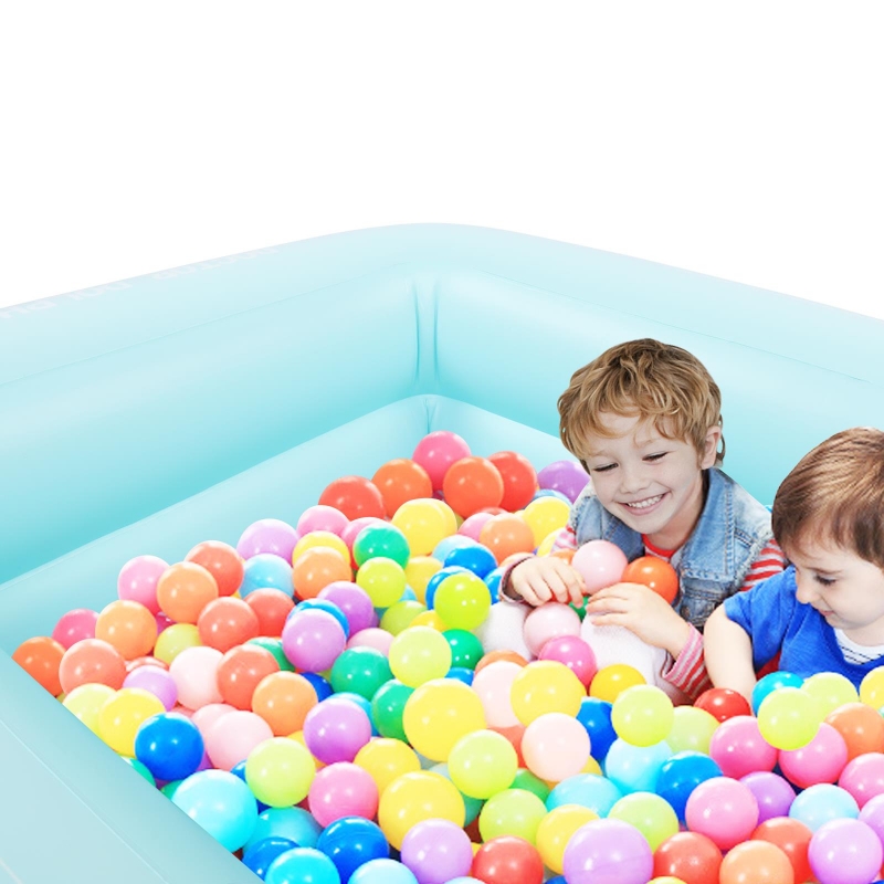 SalonMore 71" x 53" Kiddie Inflatable Swimming Pool, Toddler Ball Pit ...