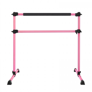 SalonMore Height Adjustable Ballet Barre Double Bars, Portable Stretch ...
